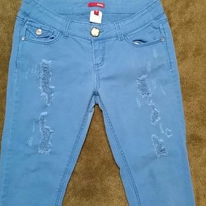 BONGO | Pants & Jumpsuits | Salebongo Capri Pants In Navy Blue | Poshmark